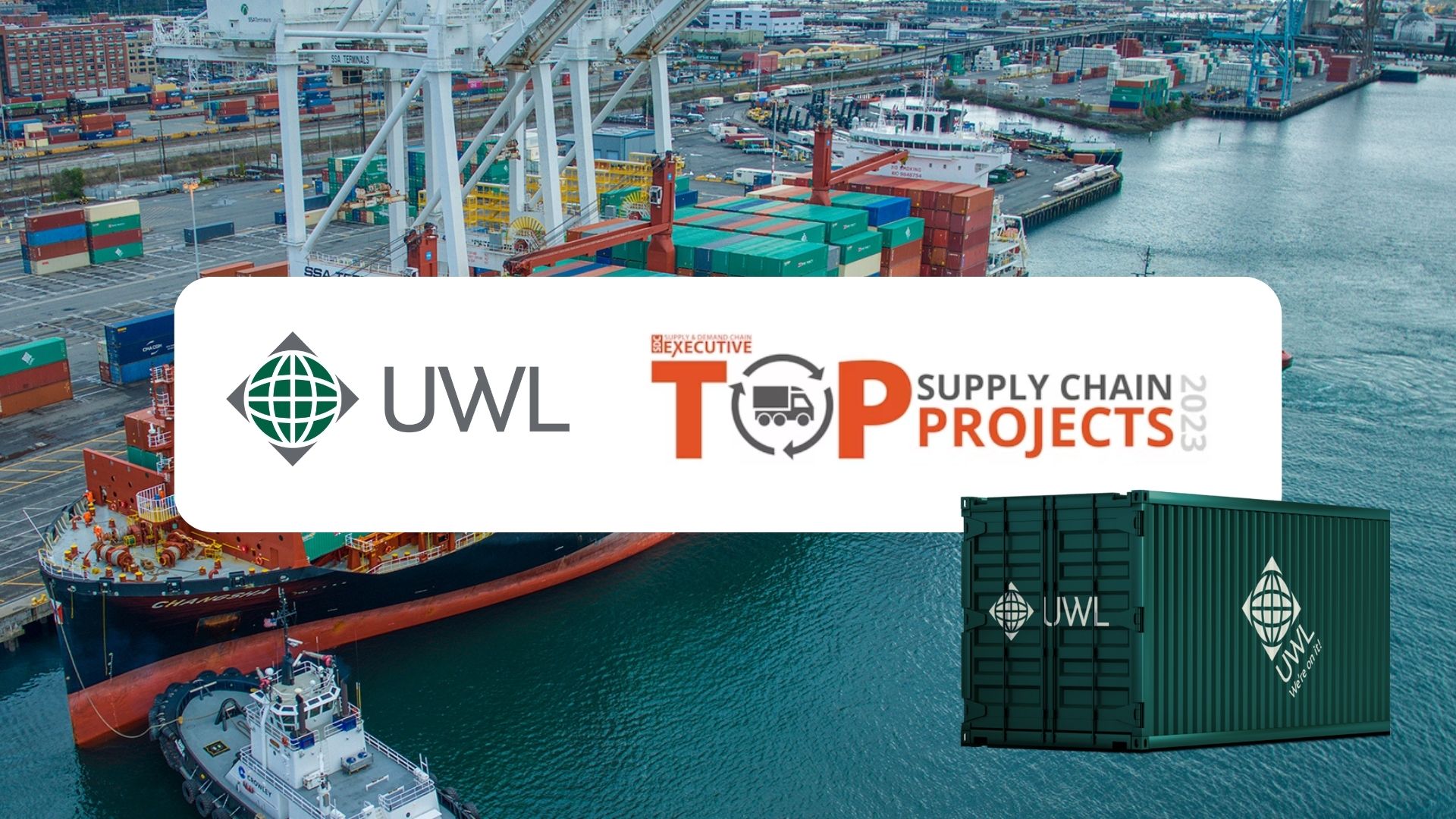 UWL Wins SDCE 2023 Top Supply Chain Projects Award